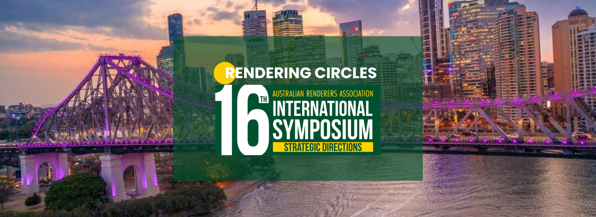 Rendering Circles: 2022 Symposium special edition – Australian Renderers Association
